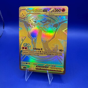 Mega Charizard X EX Gold Card - Custom Fan Art Proxy - Etsy