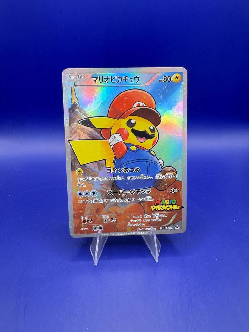 Pikachu Mario Japan Proxy - Etsy Canada