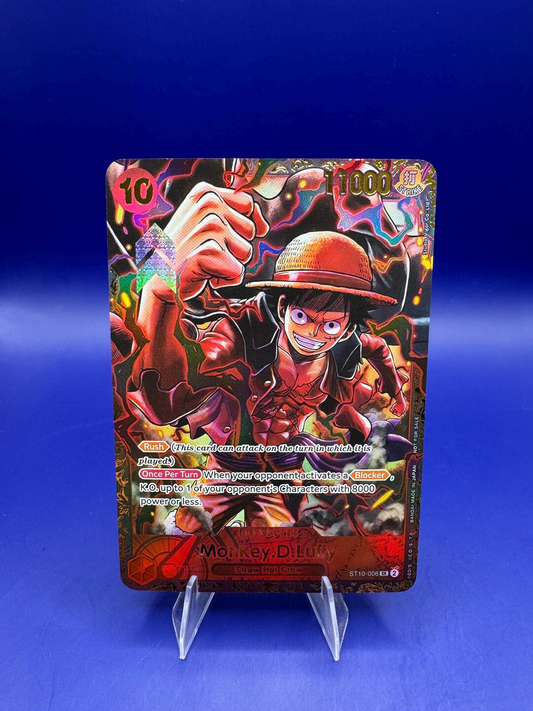 One Piece TCG Monkey D. Luffy ST10-006 Proxy - Etsy
