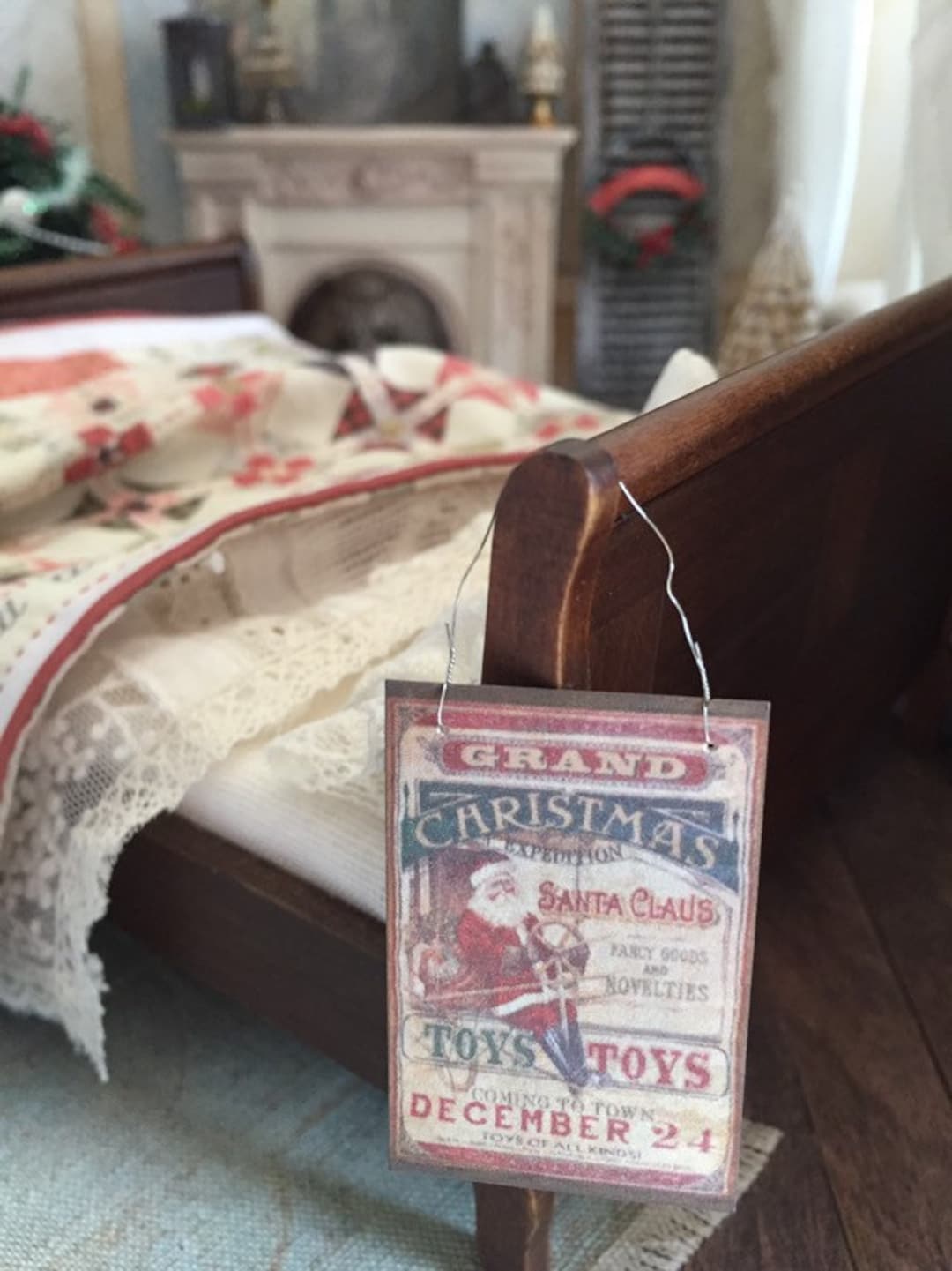 12 Th Scale Vintage Santa - Etsy