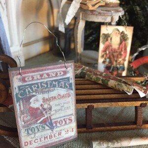12 Th Scale Vintage Santa - Etsy