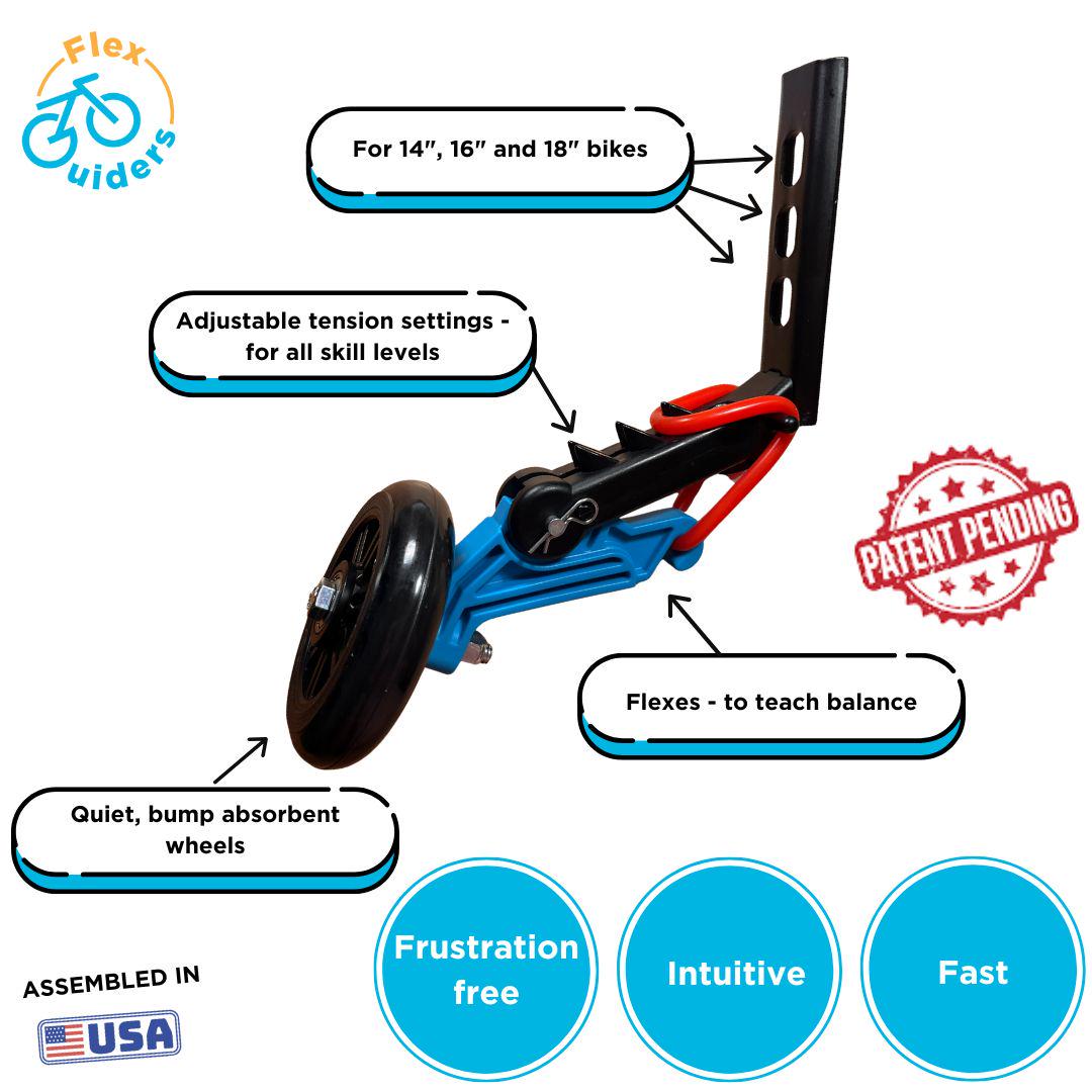 Flex Guiders - Training Wheels for Kids Bikes That Teach Balance - Etsy