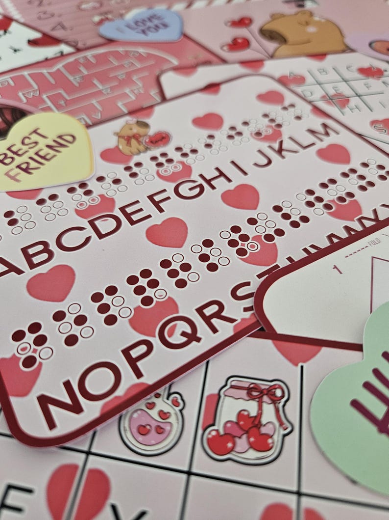 Capybara Valentine's Day Escape Room Kit for Kids | Age 8+ - Etsy UK