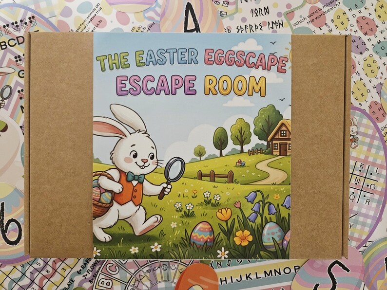 Easter Eggscape Escape Room Kit for Kids | Age 8+ - Etsy UK