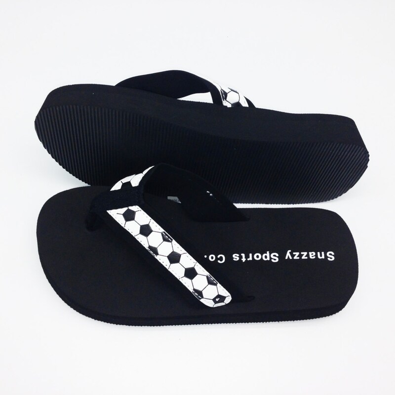 Football Flip Flops - Etsy