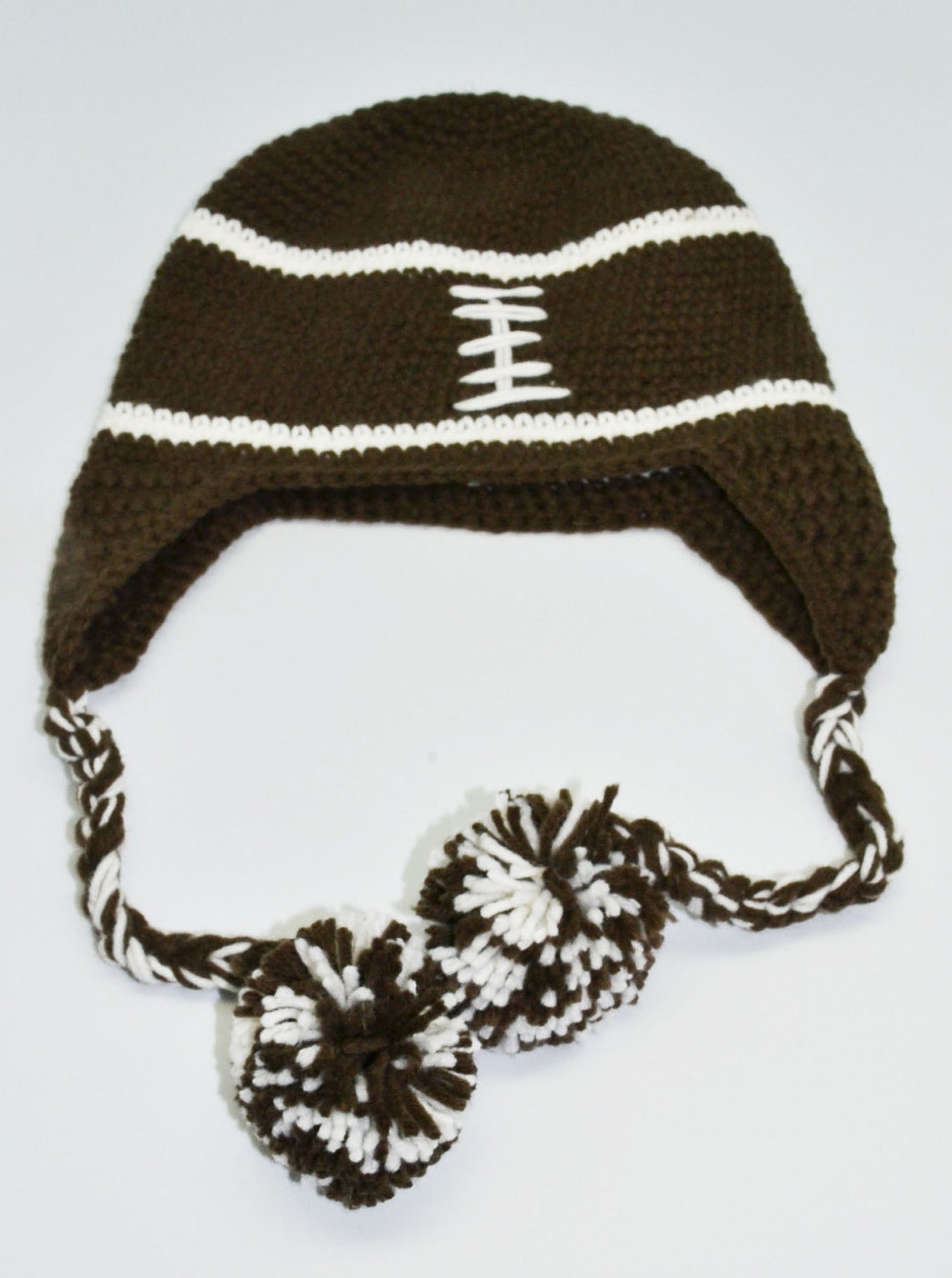 Football Knit Hat - Etsy