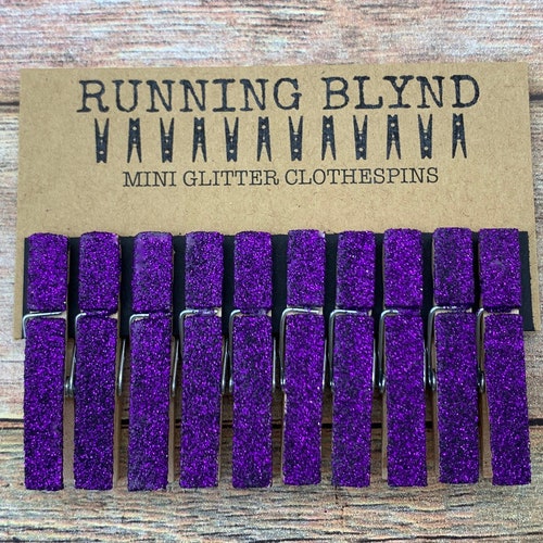 Mini Gold Glitter Clothespins. Set of Ten 10. Wedding Decor. - Etsy