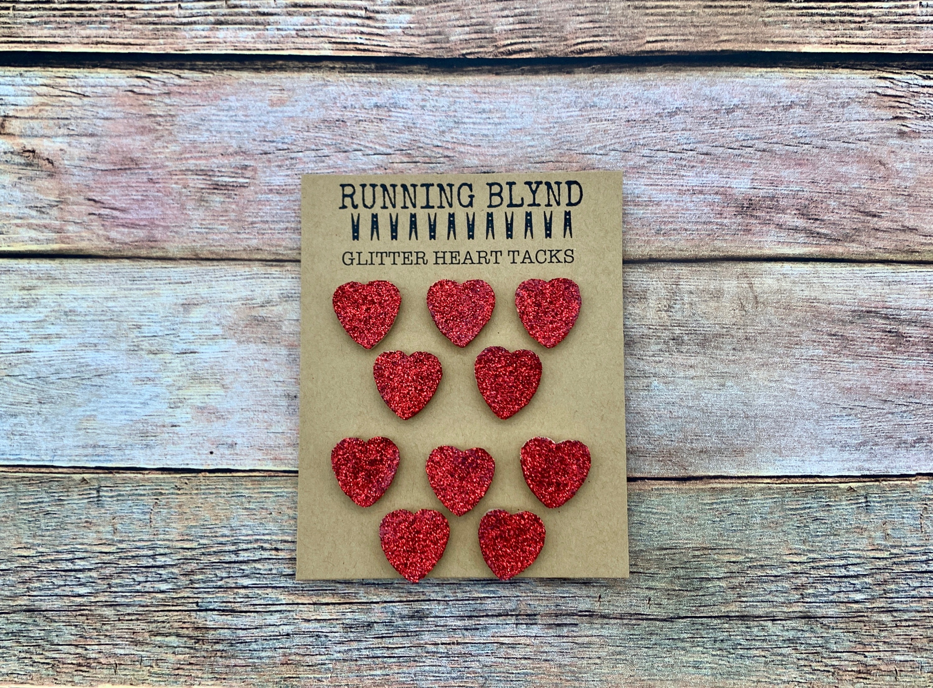 Red Glitter Heart Thumb Tacks. Heart Push Pins. Red Hearts. | Etsy