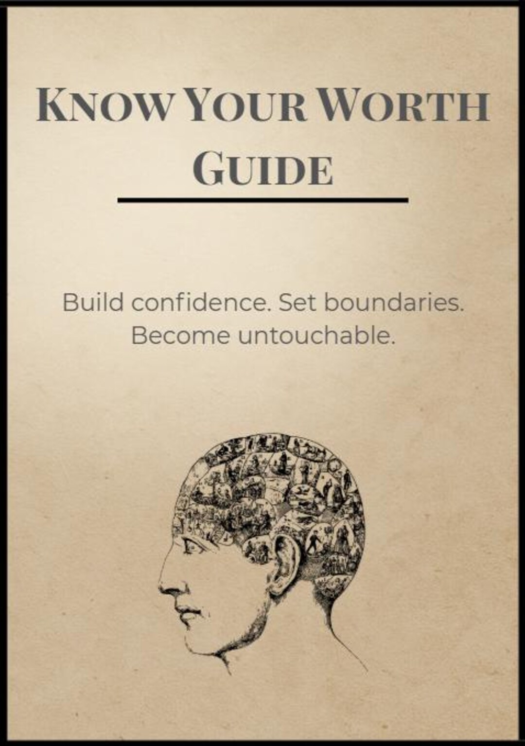 Self-worth Guide | Confidence Workbook | Know Your Worth Printable ...