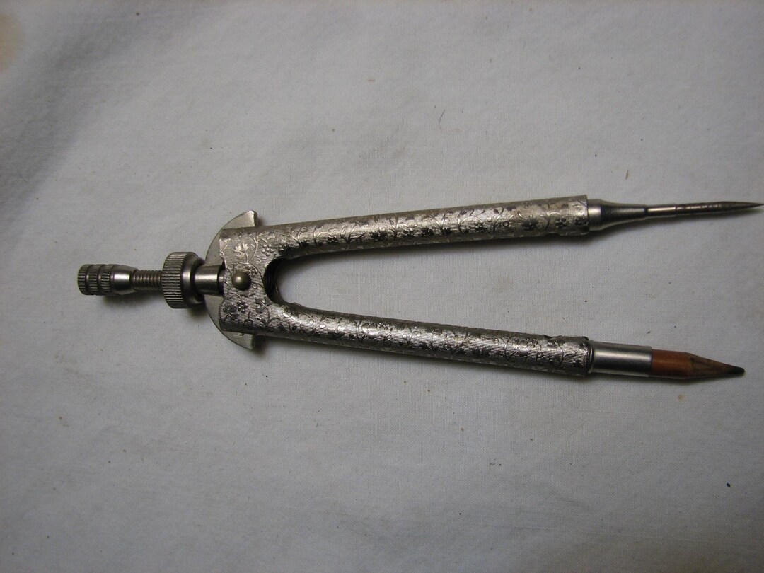 Antique Scribe/divider/compass - Etsy