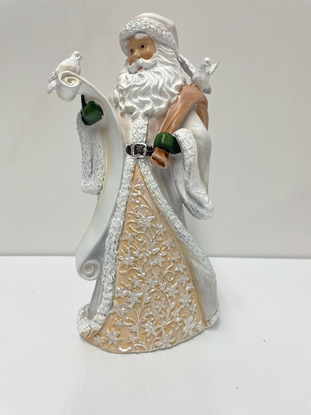 Santa Tabletop Resin Figurine - Etsy