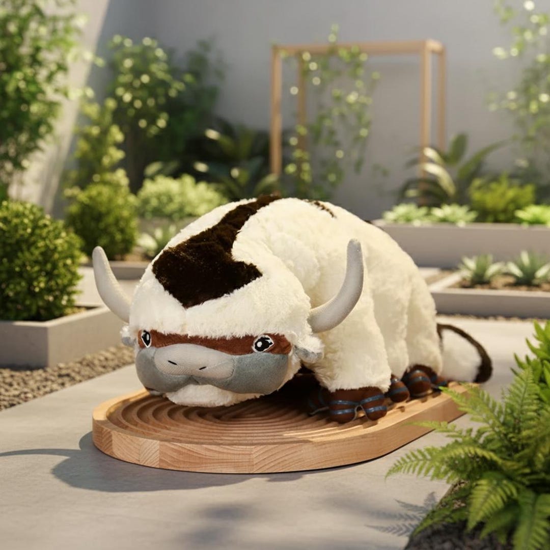 Appa Plush Toy, Avatar the Last Airbender Plushie - Etsy