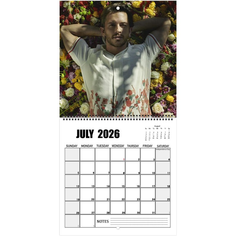 Jonathan Bailey 2026 Calendar: Fan Edition, Pop Art Style (8.5 X 8.5 ...