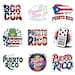 Puerto Rico PNG Bundle, Boricua Flag Map, Coqui Frog Sublimation, Neon ...