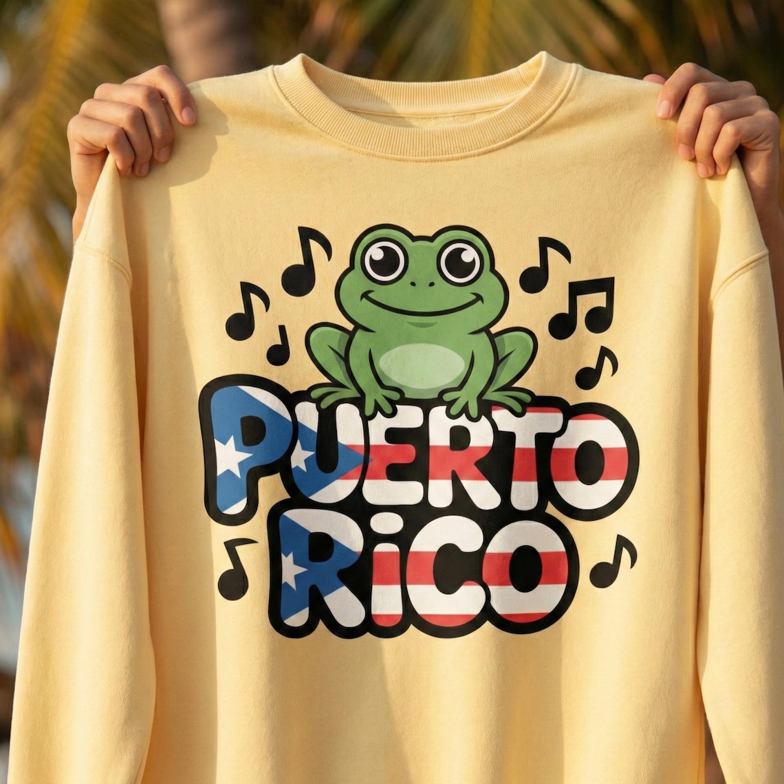 Puerto Rico PNG Bundle, Boricua Flag Map, Coqui Frog Sublimation, Neon ...