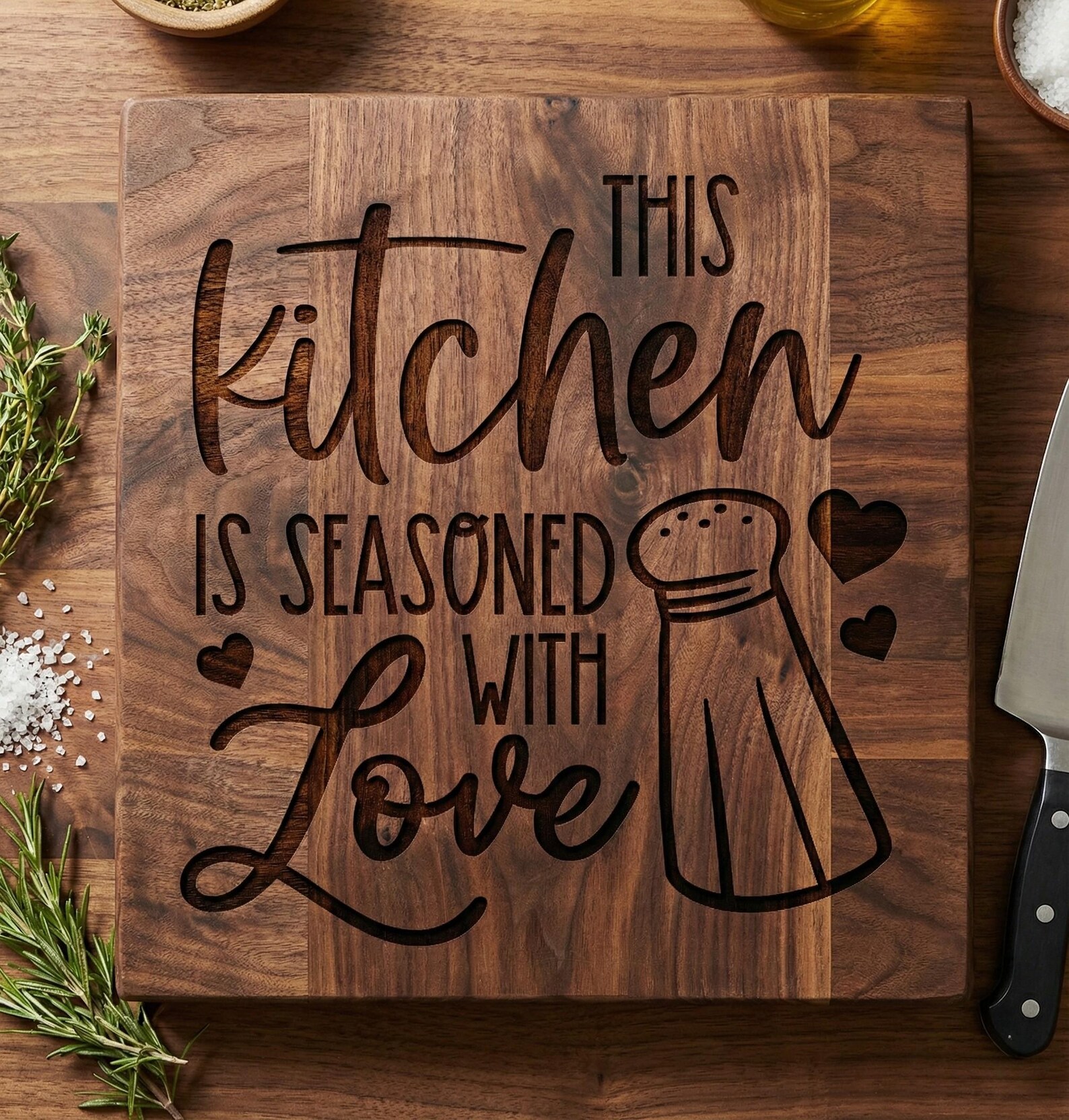Kitchen Quote Cutting Board SVG Bundle | Png Funny & Farmhouse Kitchen ...