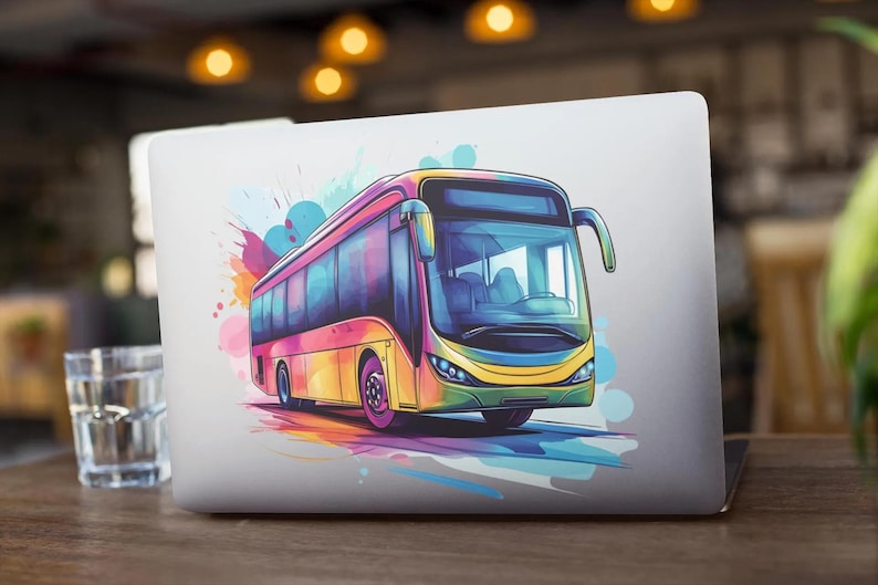 School Bus PNG Clipart Bundle Transportation Graphics, Yellow Bus Art ...