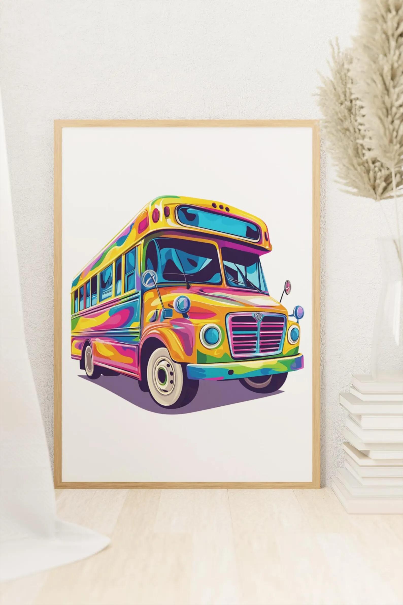 School Bus PNG Clipart Bundle Transportation Graphics, Yellow Bus Art ...