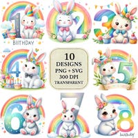 Bunny 1st Birthday Matching Family Png, Some Bunny is One Birthday Png ...