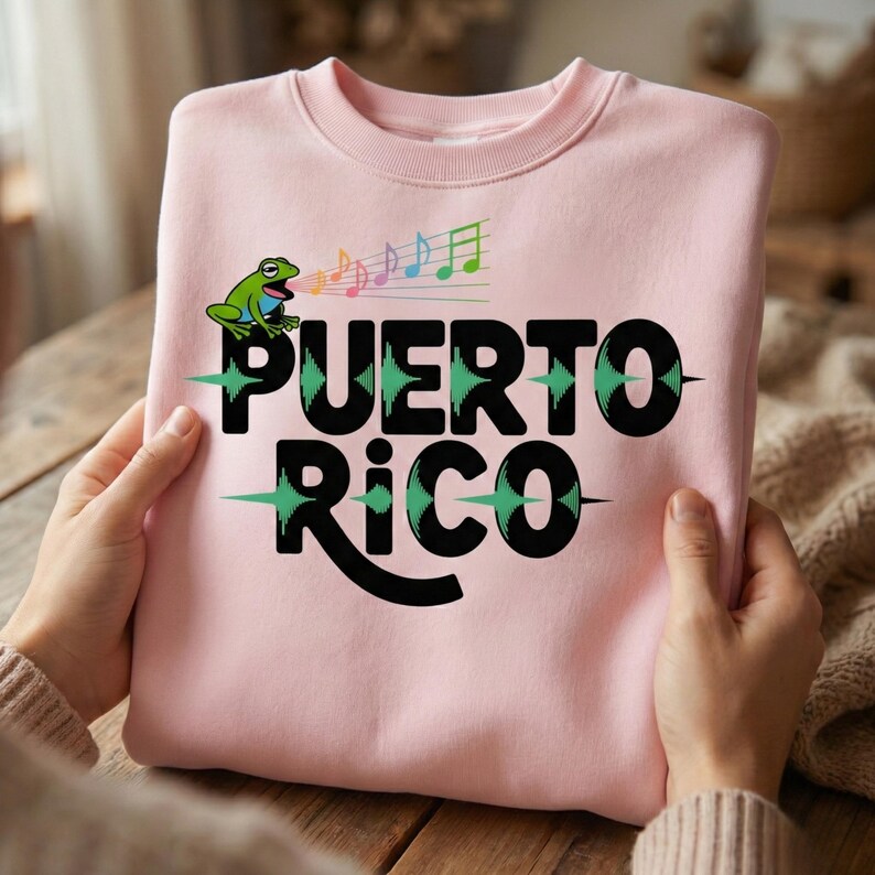 Puerto Rico PNG Bundle, Boricua Flag Map, Coqui Frog Sublimation, Neon ...