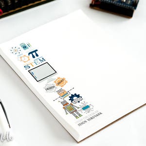 STEM Personalized Notepad/ Science Personalized Notepad/ Engineering ...