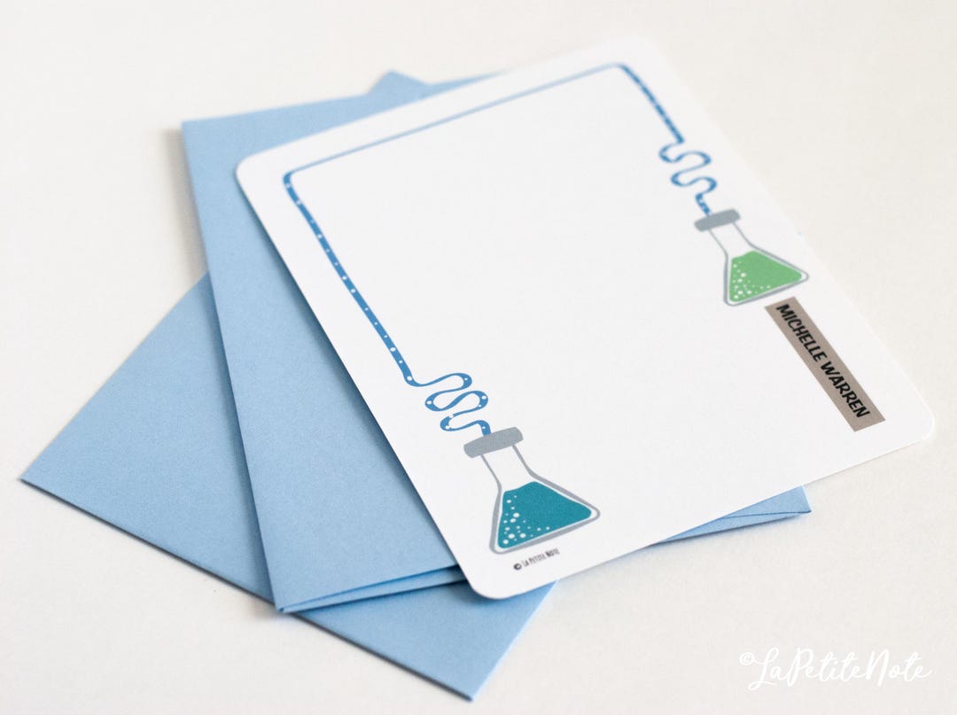 Chemistry Cards (personalized): Science Gift Set - Etsy