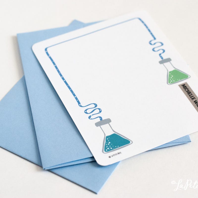Chemistry Card - Etsy