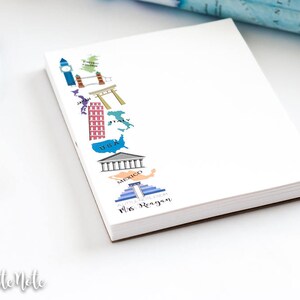 Geography Notepad/ Social Studies Notepad/ Personalized Teacher Notepad ...