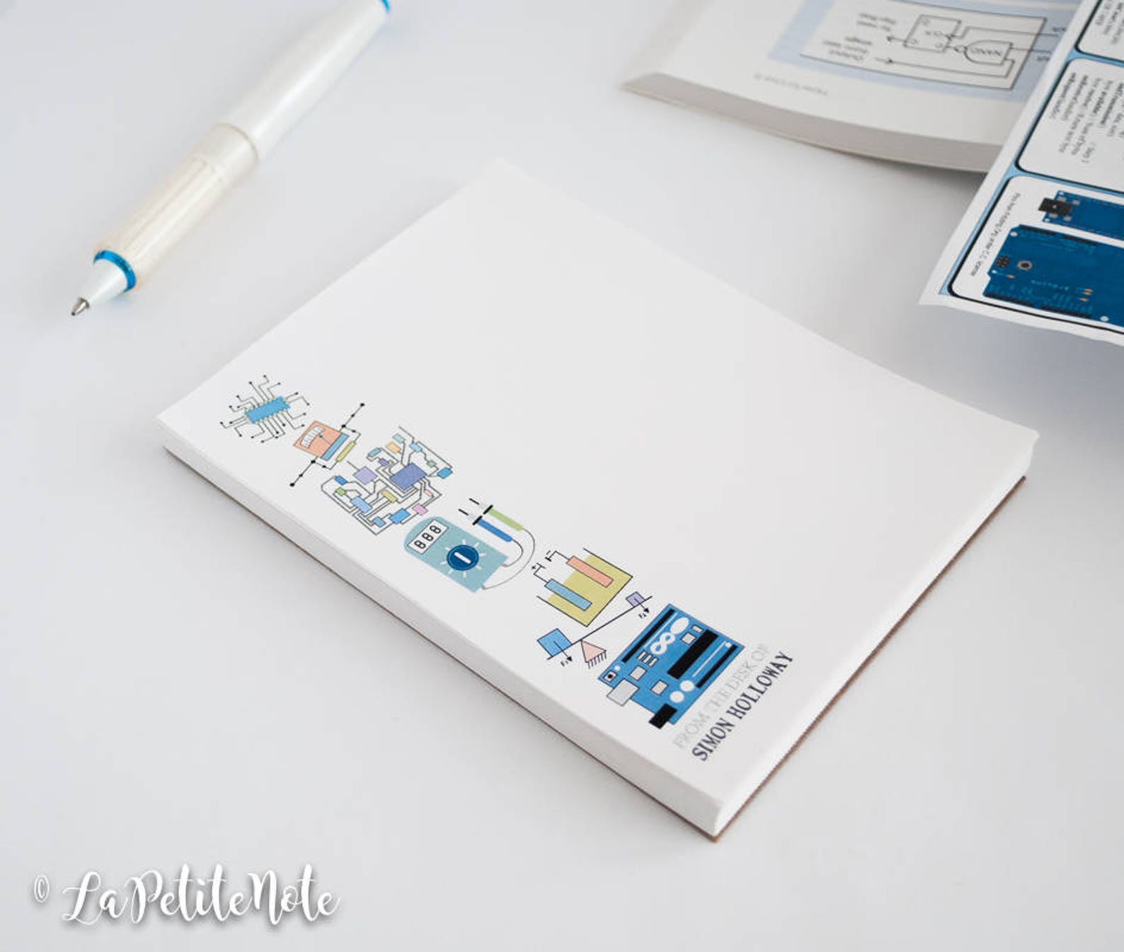 Engineer Personalized Notepad (VERTICAL)/ Engineer Notepad/ Electrical ...