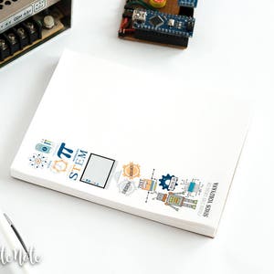 STEM Personalized Notepad/ Science Personalized Notepad/ Engineering ...