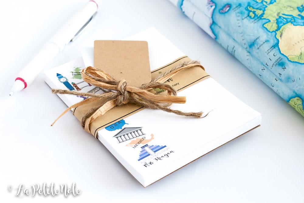 Geography Notepad/ Social Studies Notepad/ Personalized Teacher Notepad ...