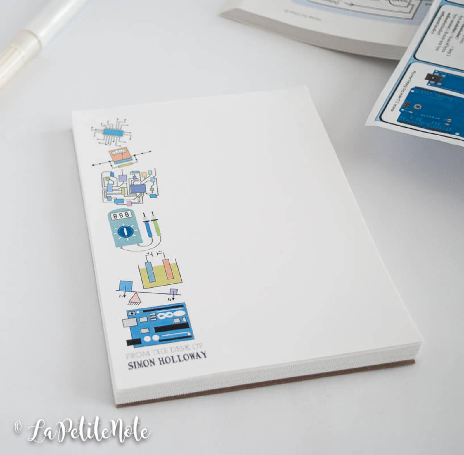 Engineer Personalized Notepad (VERTICAL)/ Engineer Notepad/ Electrical ...