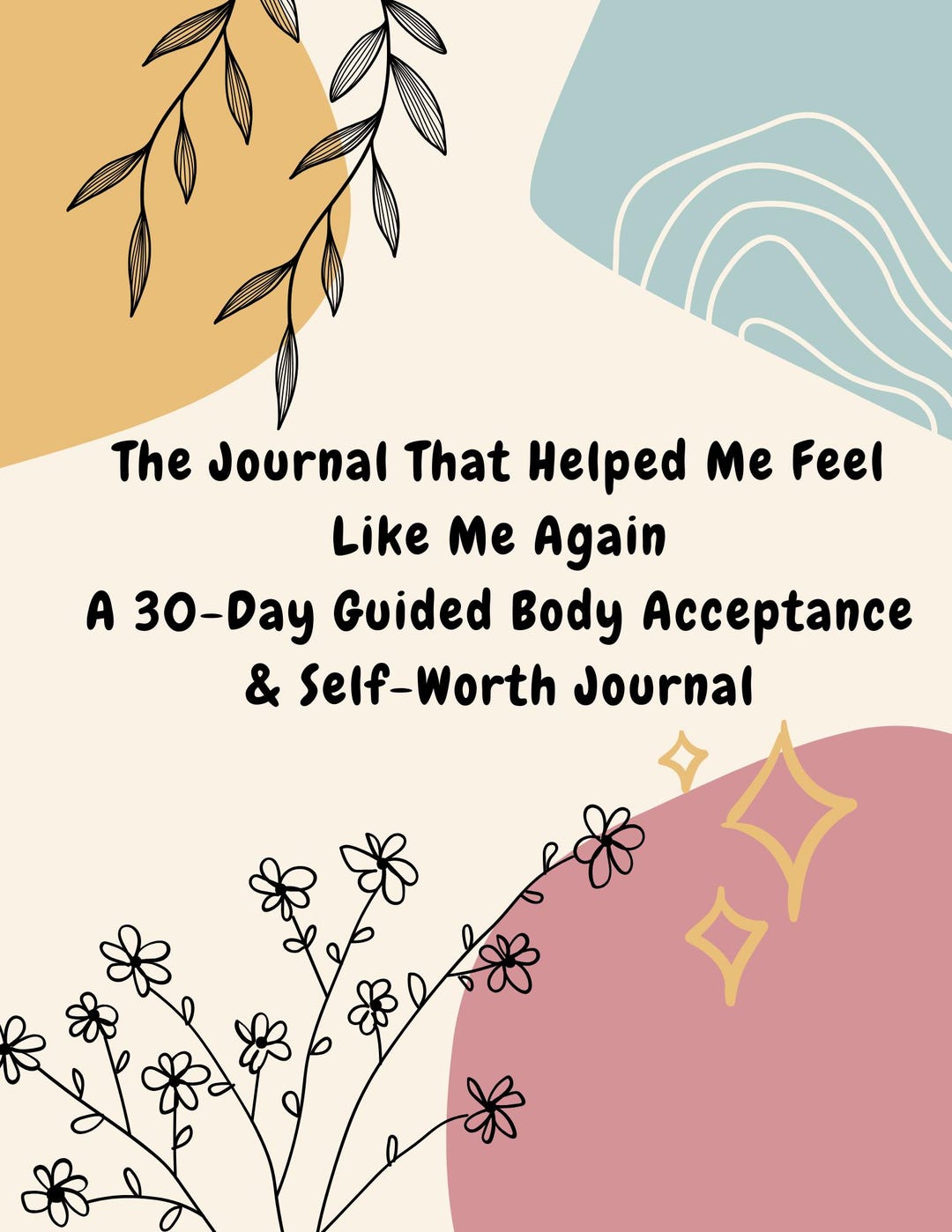 30-day Self-love Journal | Body Acceptance Guided Prompts (printable ...