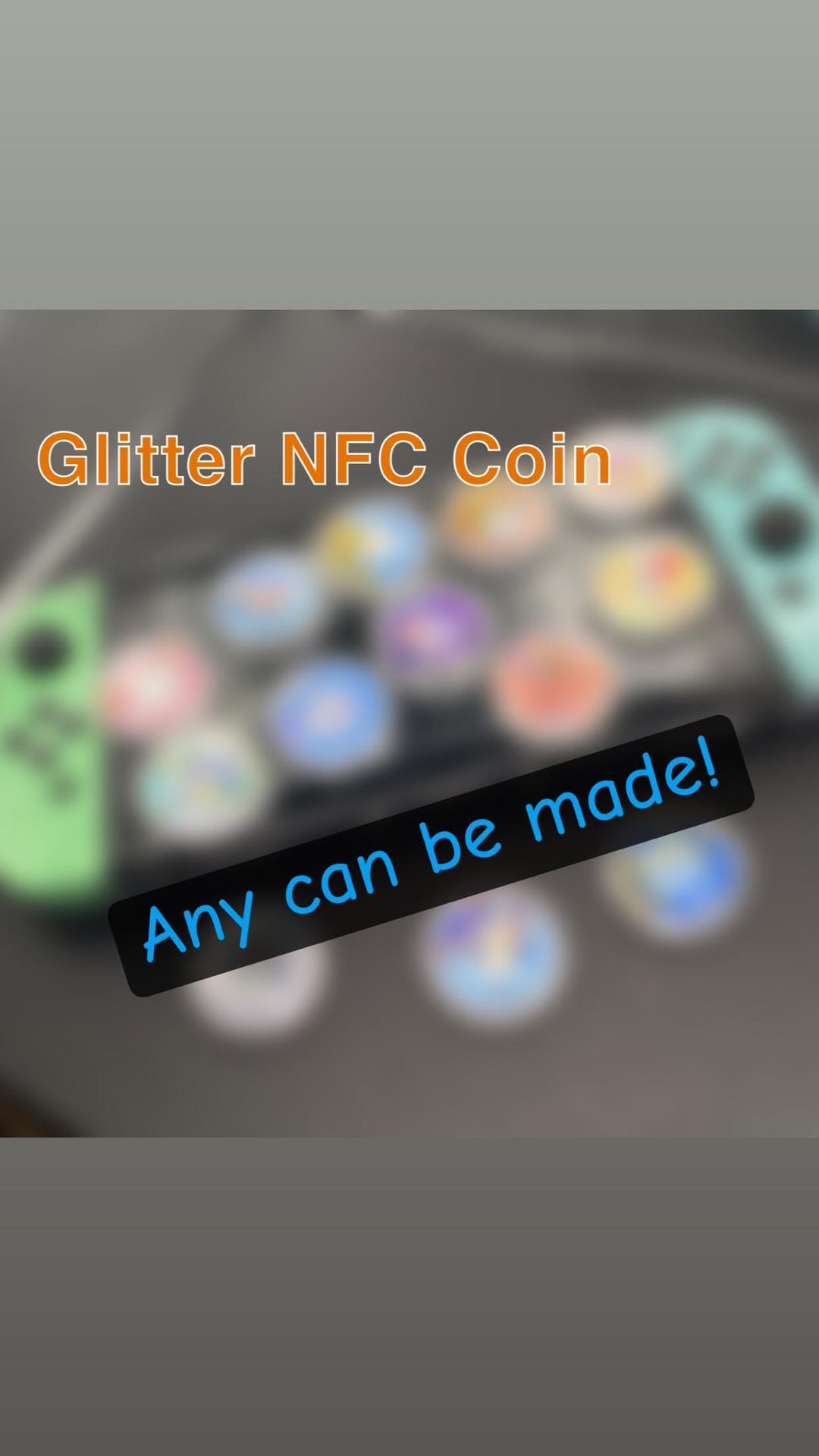 Glitter NFC Coin Choose Any Character! - Etsy