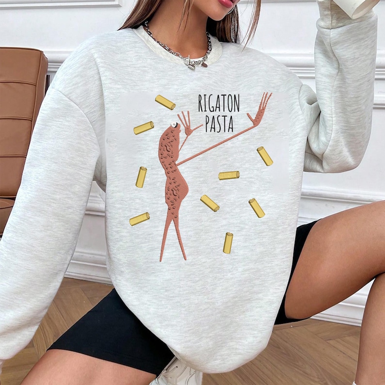 Marcus the Worm Rigatoni Pasta Embroidery File, Machine Embroidery File ...