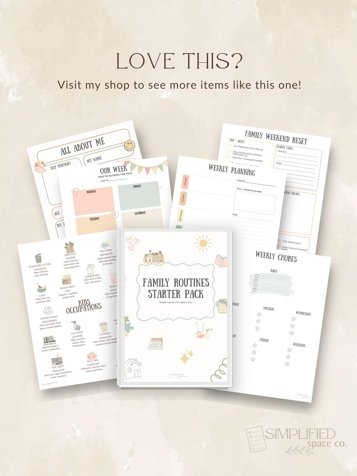 Daily Schedule for Kids Printable | Visual Daily Planner With Time ...