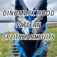 Fursuit Sewing Pattern - Slip on Neck and Head Back PDF Tutorial ...