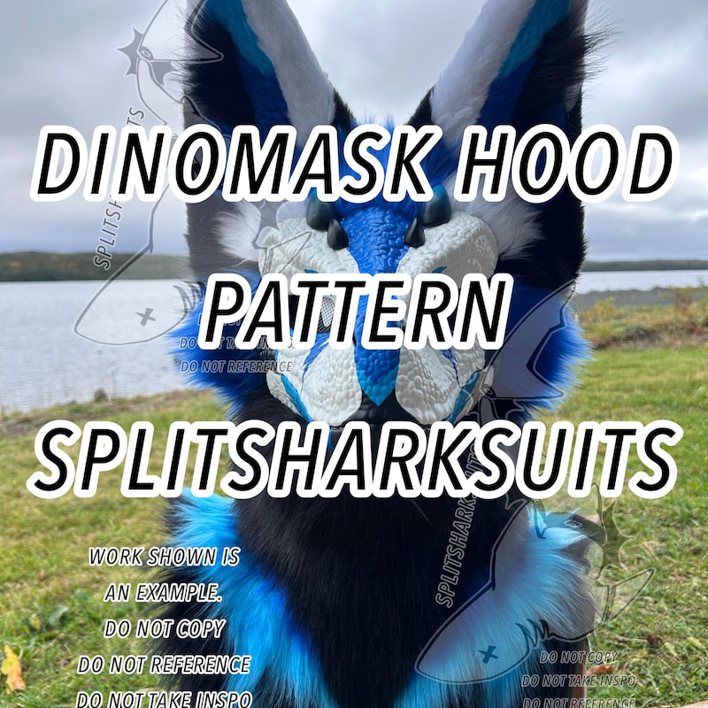 Dino Mask - Etsy