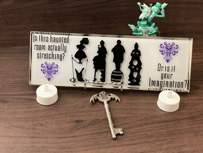 Disney-inspired Haunted Mansion Subway Tile Decoration | Etsy