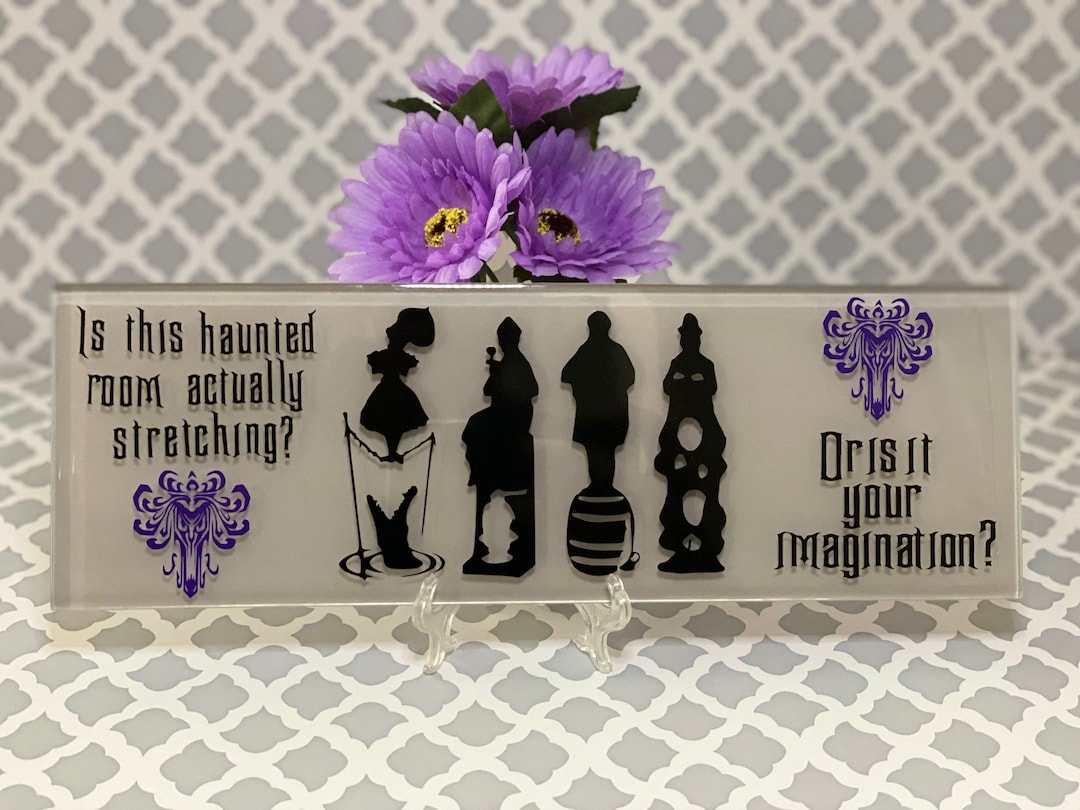 Disney Inspired Haunted Mansion Subway Tile, Halloween, Decoration ...