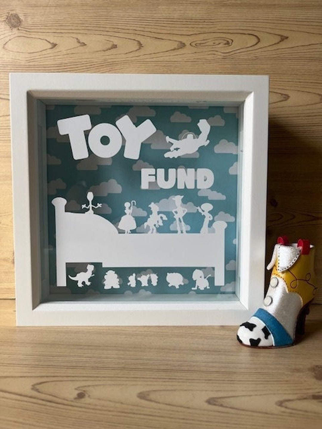 Disney Inspired Toy Story Fund Bank, Buzz, Woody, Toys, Personalized ...
