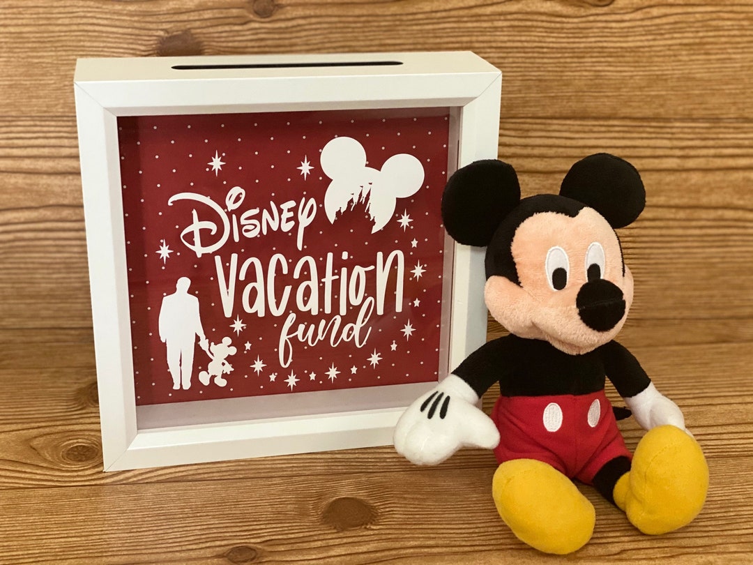 Disney Inspired Vacation Fund Bank or Memory Box, Memories, Shadow Box ...