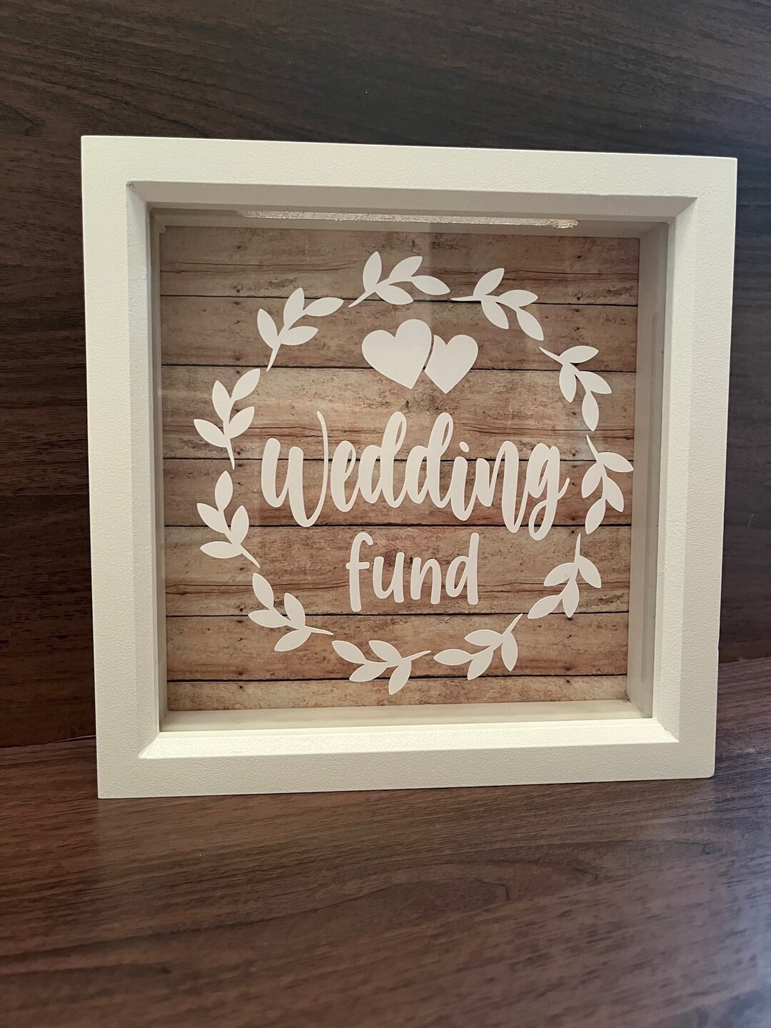 Wedding Fund Bank, Customizable, Memories, Personalized, Shadow Box ...