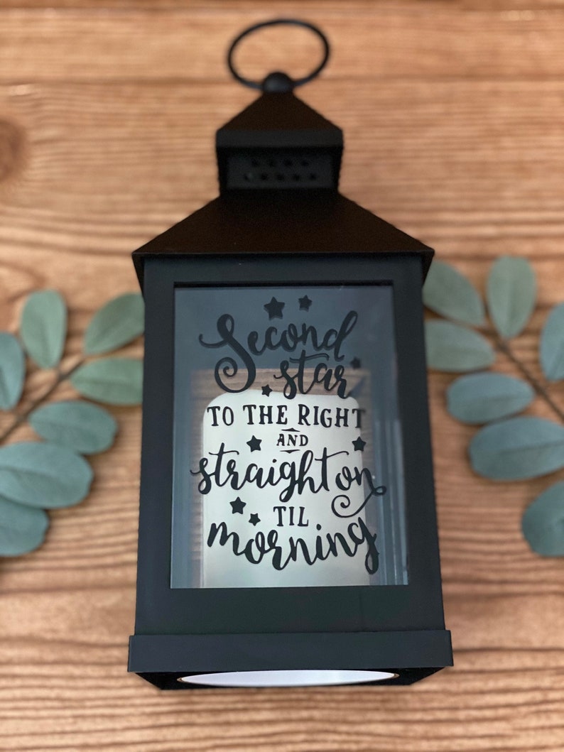 Disney Inspired Peter Pan Lantern, Wedding, Tinkerbell, Nursery ...