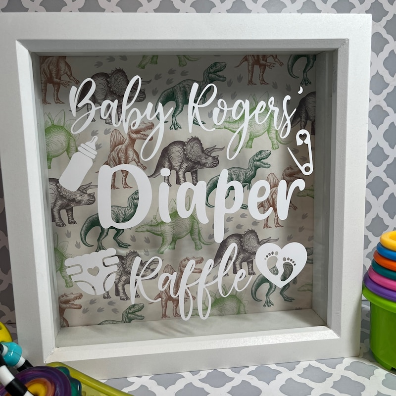 Diaper Raffle Box - Etsy