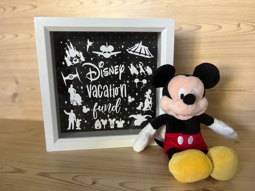 Disney Inspired Vacation Fund Bank, Parks, Rides, Attractions, Travel ...