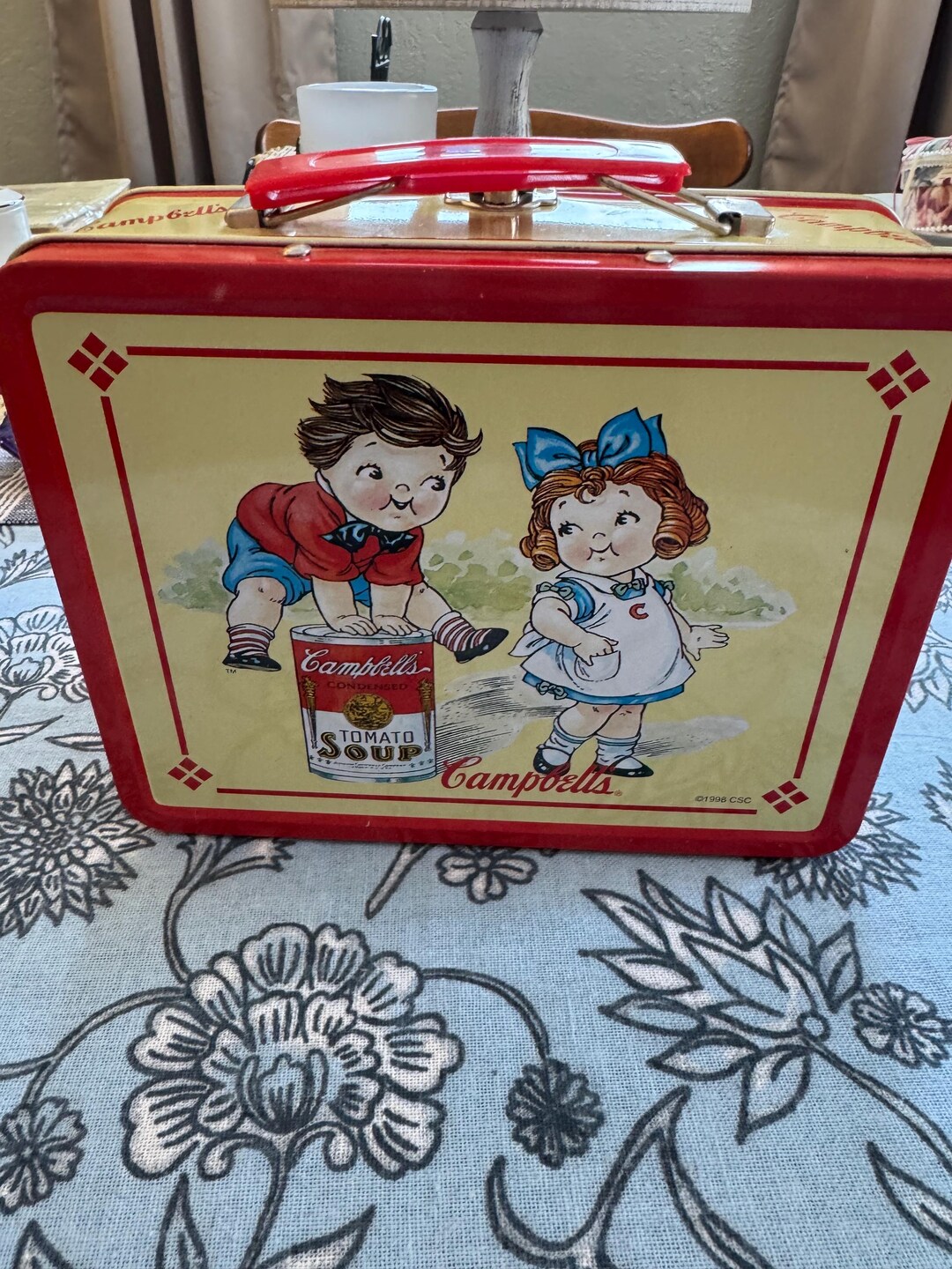 Vintage Campbell’s Soup Tin Lunch Box – Kids Illustration – 1998 ...