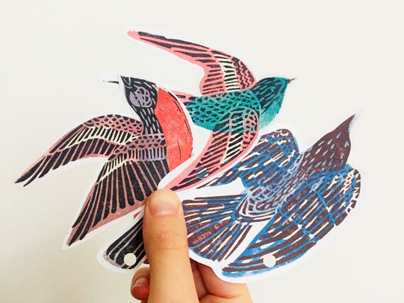 Printable Bird Gift Tags | Etsy