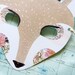 Printable Deer Paper Mask, Gift, Home Decor, Woodland Forest Party or ...
