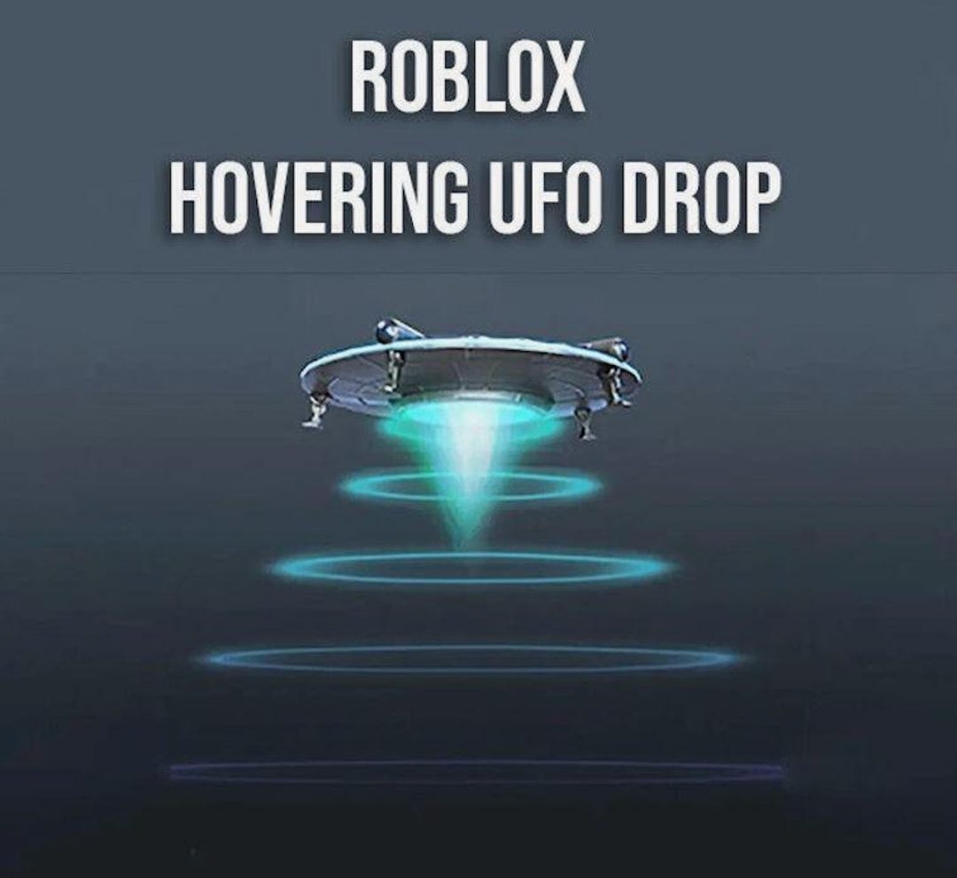 Roblox DLC Hovering UFO Hat Limited Edition DIGITAL Code Worldwide - Etsy